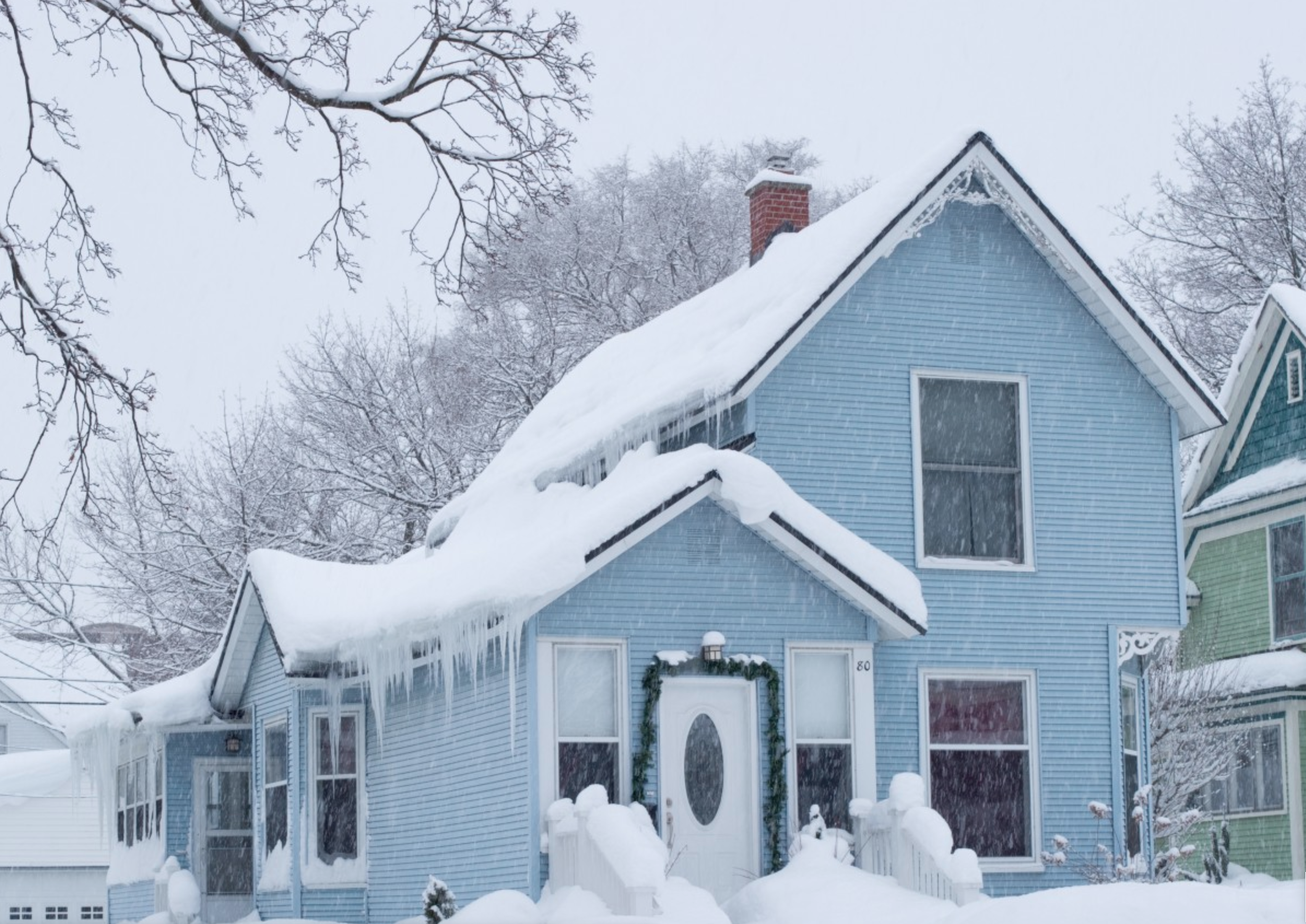How Snow or Ice Can Damage Your Home - Golden Rule Home Watch & Concierge